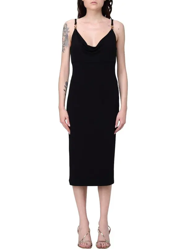Versace Midi Dress - Black