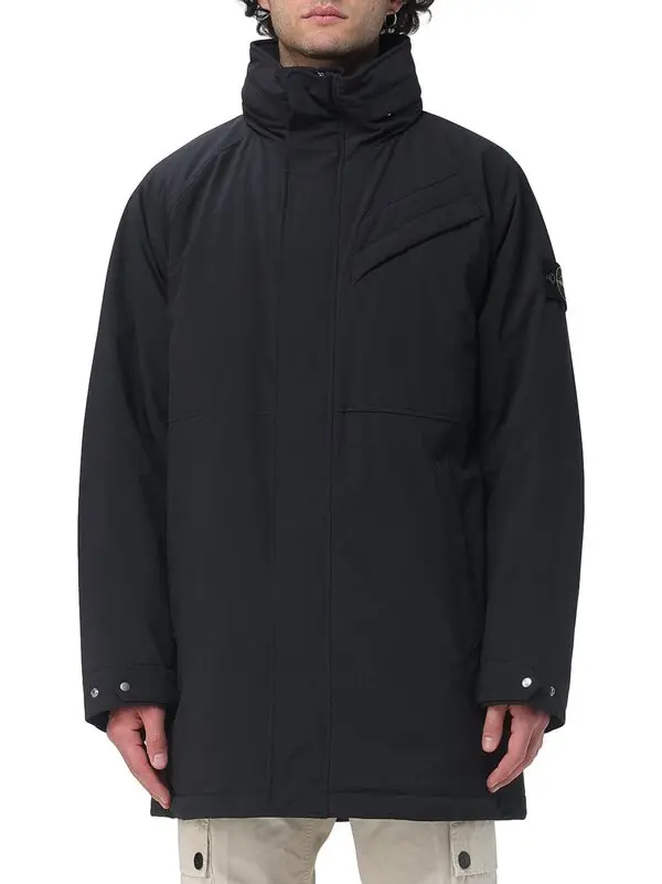 Stone Island Technical Coat - Black
