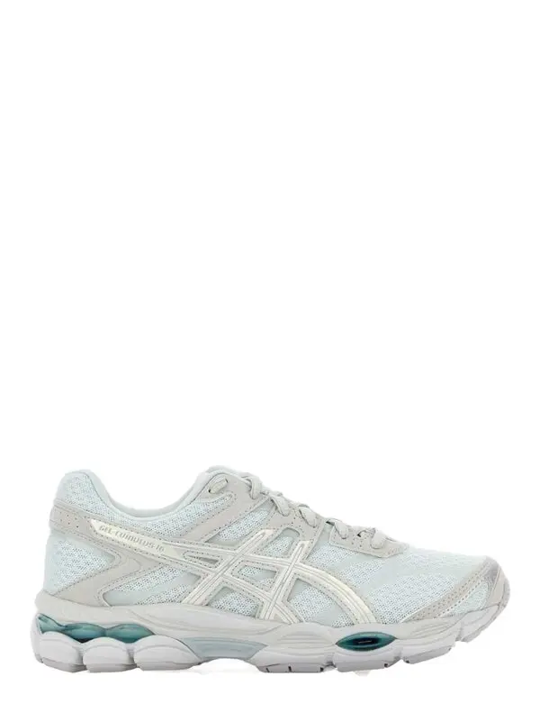 Asics Synthetic Leather And Mesh Sneakers - Grey
