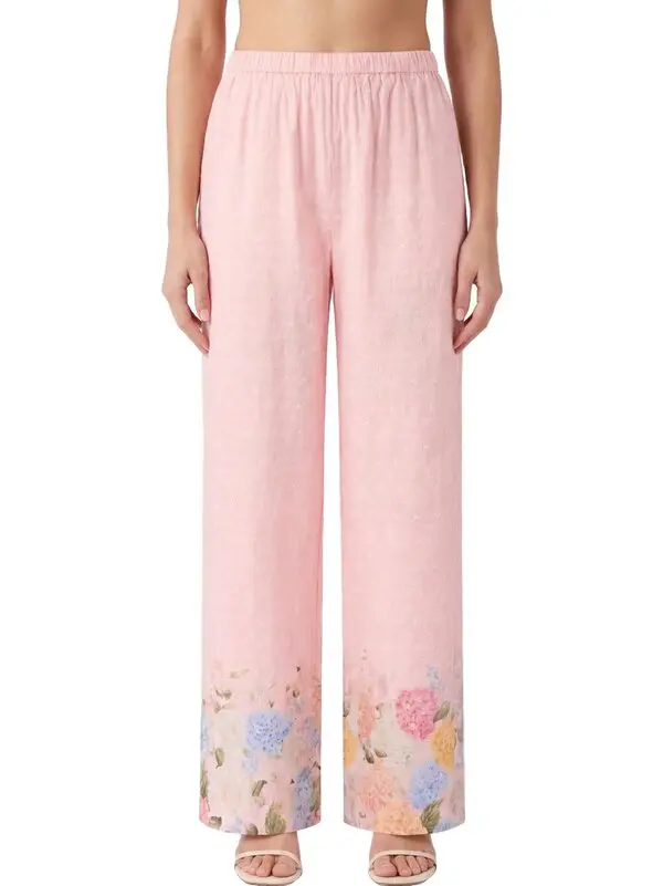 MC2 SAINT BARTH Floral Printed Trousers - Multicolor