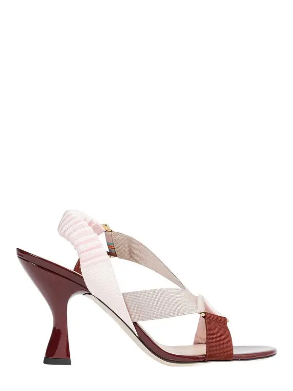 Fendi Colibri Sandals - Red
