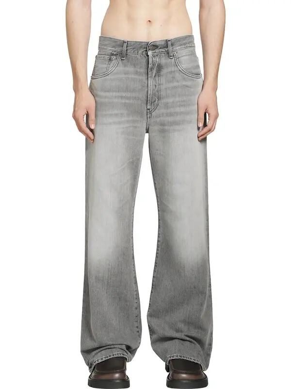 Acne Studios Wide Leg Jeans - Grey
