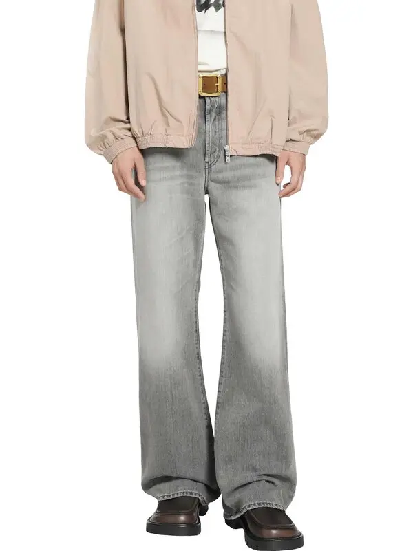 Acne Studios Wide Leg Jeans - Grey