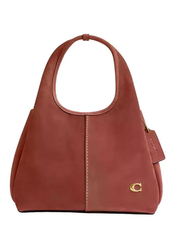 COACH Lana Suede Bucket Bag - Brown
