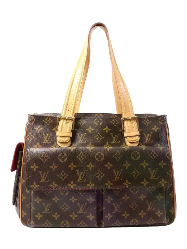 LOUIS VUITTON Multiplicité Monogram Canvas Tote Bag - Brown