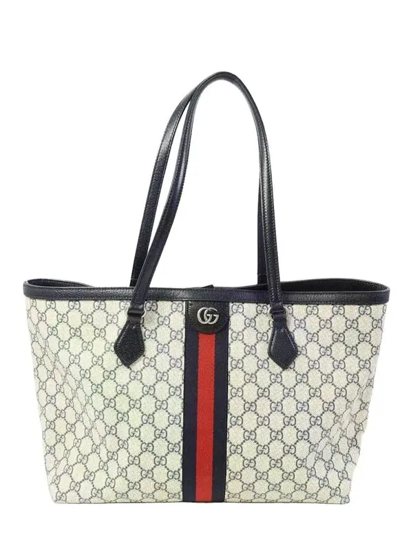 Gucci Ophidia Gg Supreme Tote Bag - Neutrals