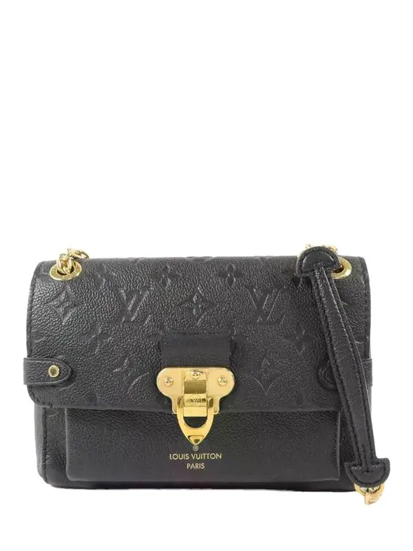LOUIS VUITTON Bb Vavin Monogram Empreinte Shoulder Bag - Black