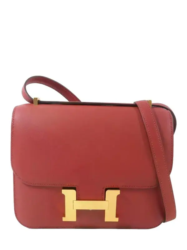 Hermès Constance Shoulder Bag - Red