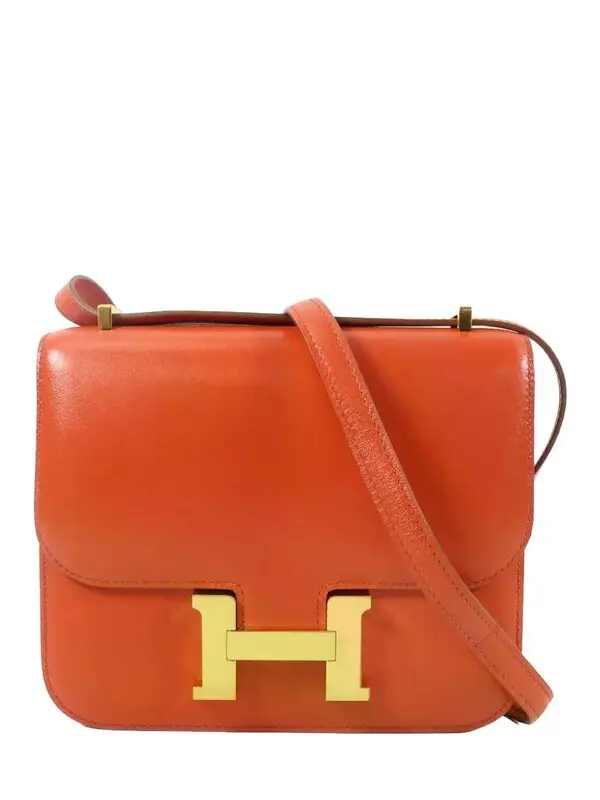 Hermès Constance Mini Shoulder Bag - Orange