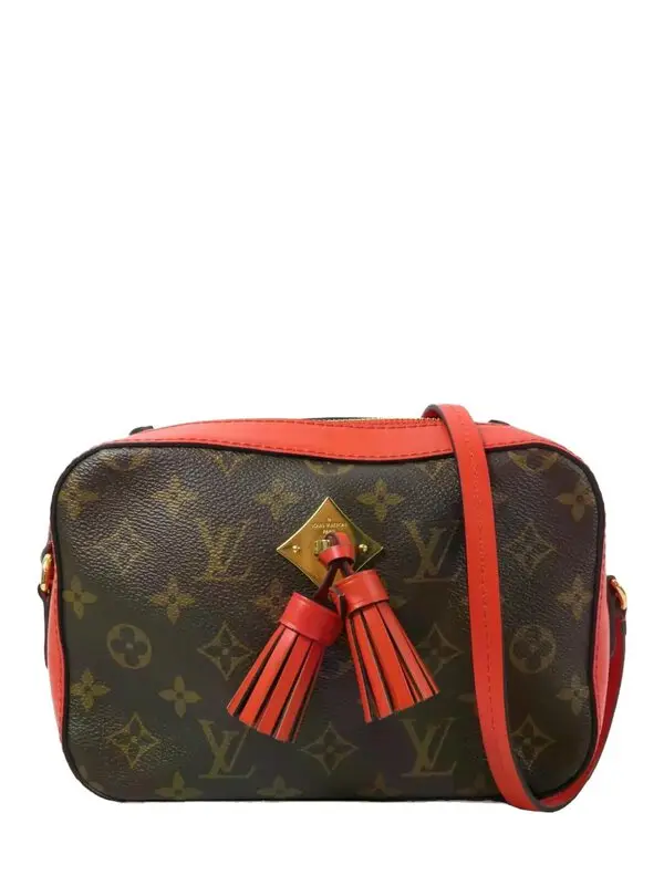 LOUIS VUITTON Saintonge Monogram Cross Body Bag - Brown