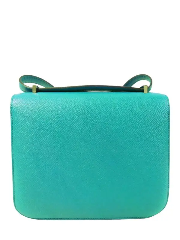 Hermès Mini Constance Epsom Crossbody Bag - Blue