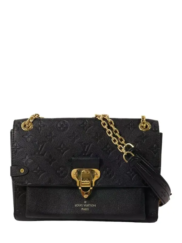 LOUIS VUITTON Vavin Pm Monogram Empreinte Shoulder Bag - Black