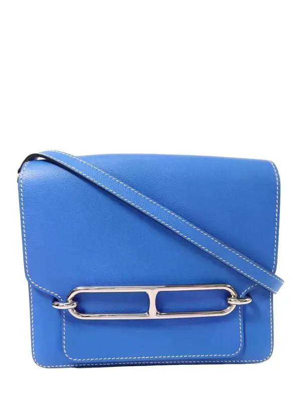 Hermès Roulis 23 Shoulder Bag - Blue