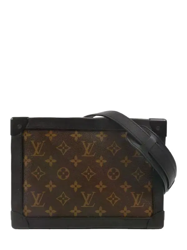 LOUIS VUITTON Soft Trunk Shoulder Bag - Black