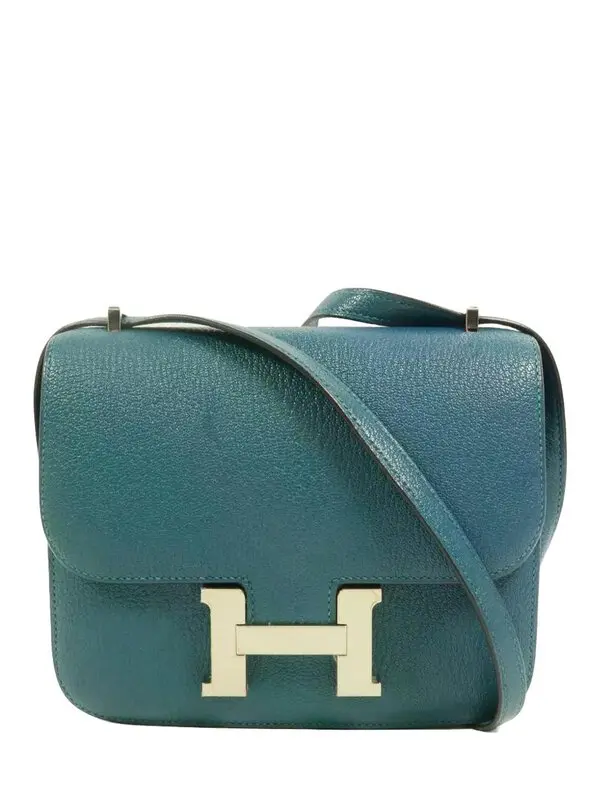 Hermès Constance Mysore Crossbody Bag - Blue
