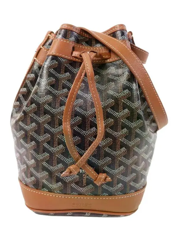 Goyard Petit Flot Bucket Bag - Brown