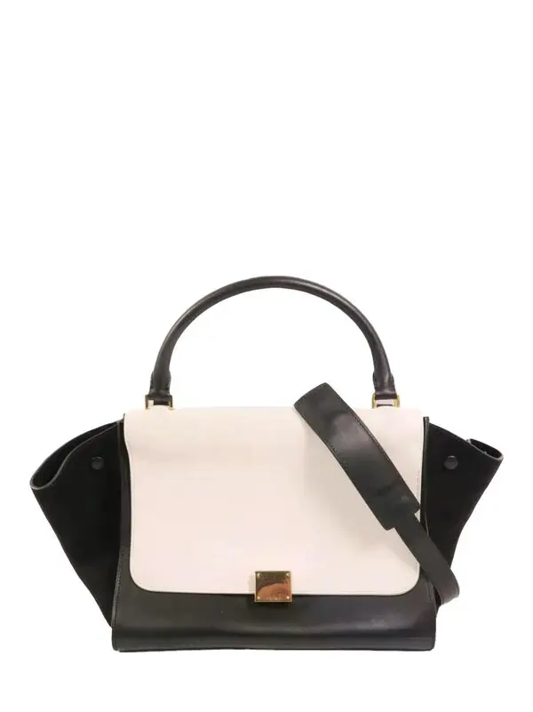 Celine Trapeze Shoulder Bag - Black