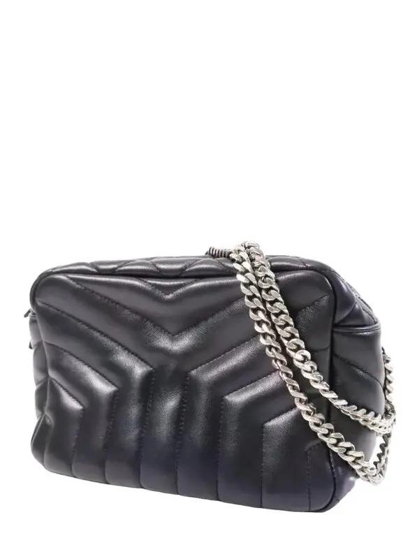 Saint Laurent Loulou Shoulder Bag - Black