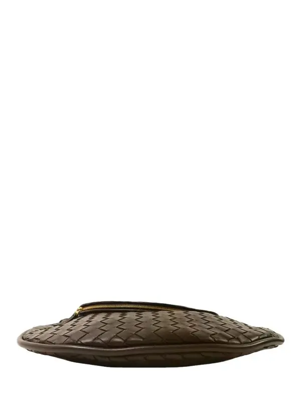 Bottega Veneta Gemelli Intrecciato Shoulder Bag - Brown