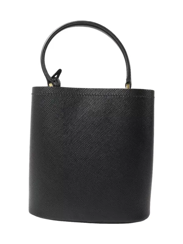 Prada Saffiano Leather Tote Bag - Black