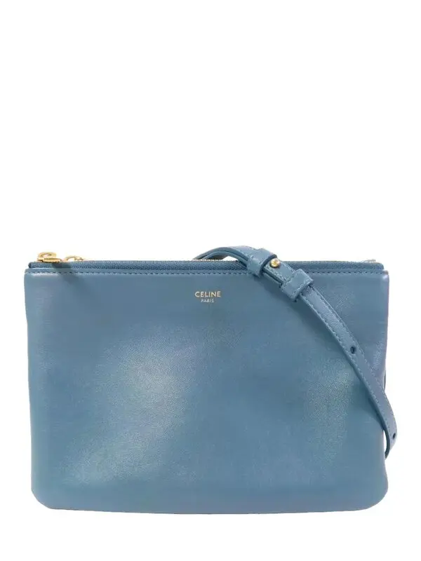 Celine Trio Shoulder Bag - Blue