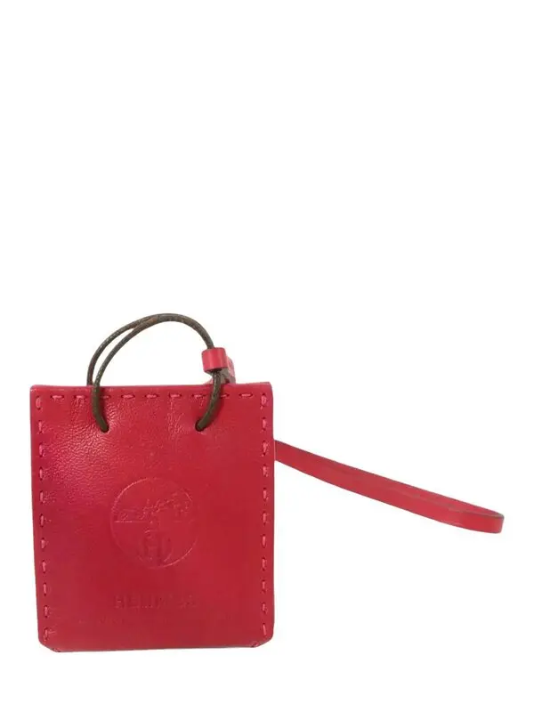 Hermès Sac Orange Bag Charm - Red