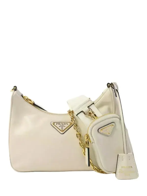 Prada Re-edition 2005 Shoulder Bag - Neutrals