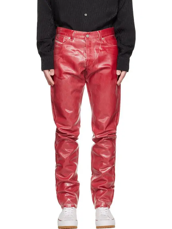DIESEL® 1995 Straight Leg Jeans - Red