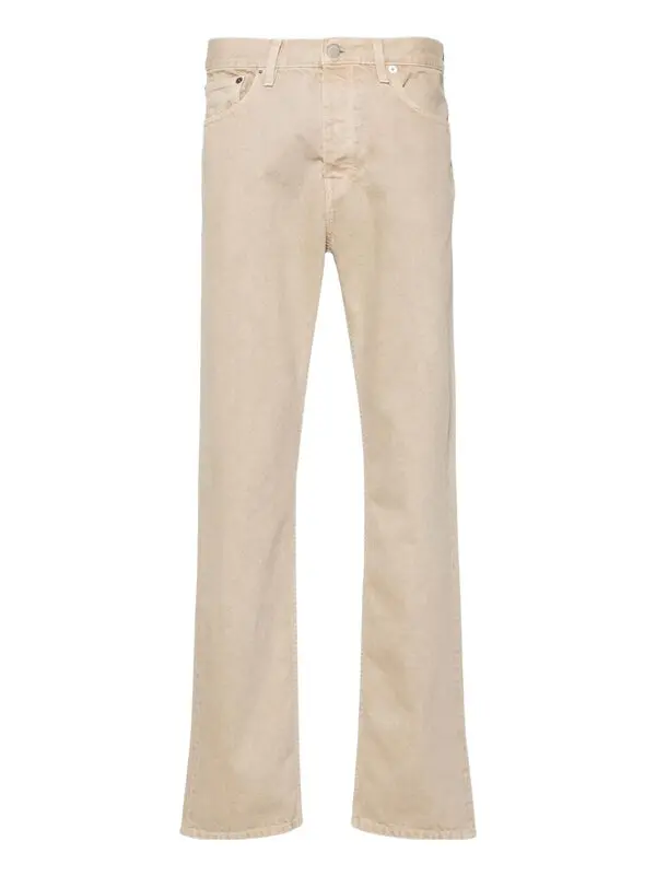 SUNFLOWER Straight-leg Jeans With Belt Loops - Nude