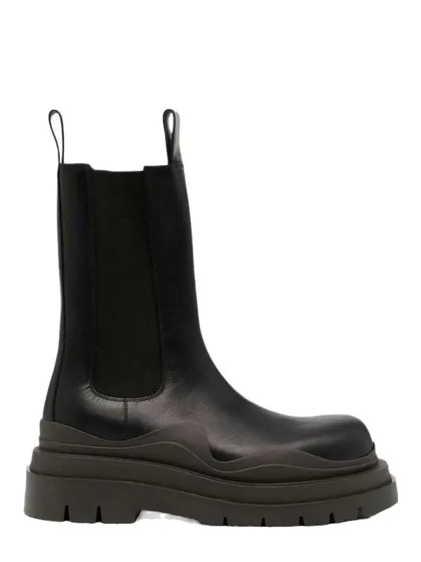 Bottega Veneta Chelsea Boots - Black/wilderness Green