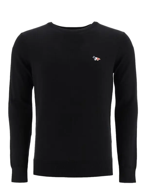 Maison Kitsuné Logo Pullover - Black