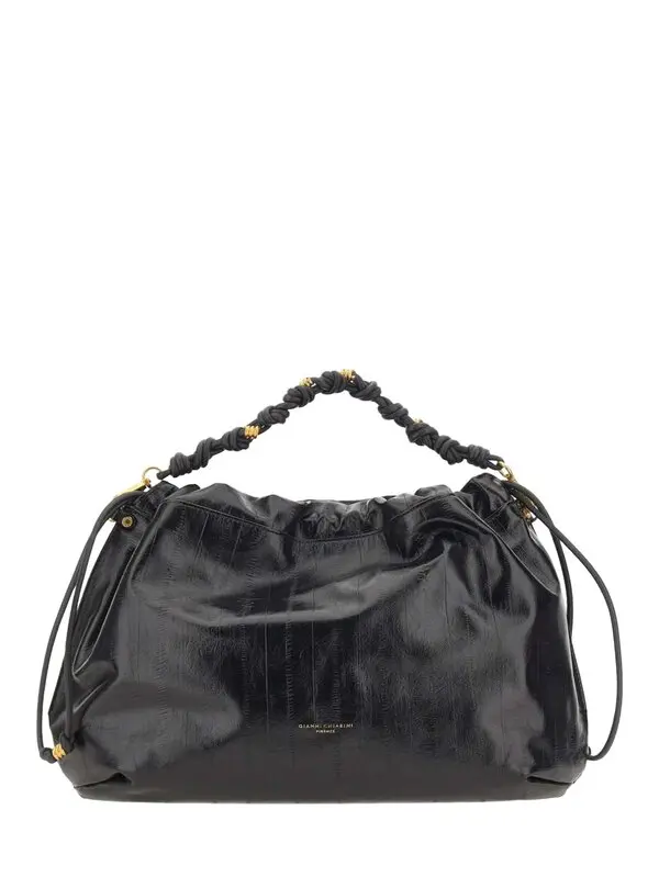 GIANNI CHIARINI Morgana Shoulder Bag - Black