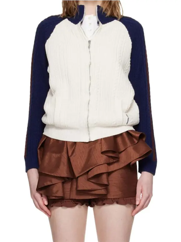 SHUSHU/TONG Long Sleeve Knitwear - White