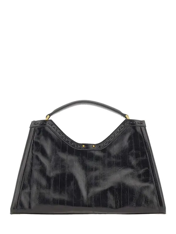 GIANNI CHIARINI Aurora Shoulder Bag - Black