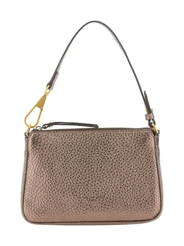 GIANNI CHIARINI Zippered Shoulder Bag - Brown