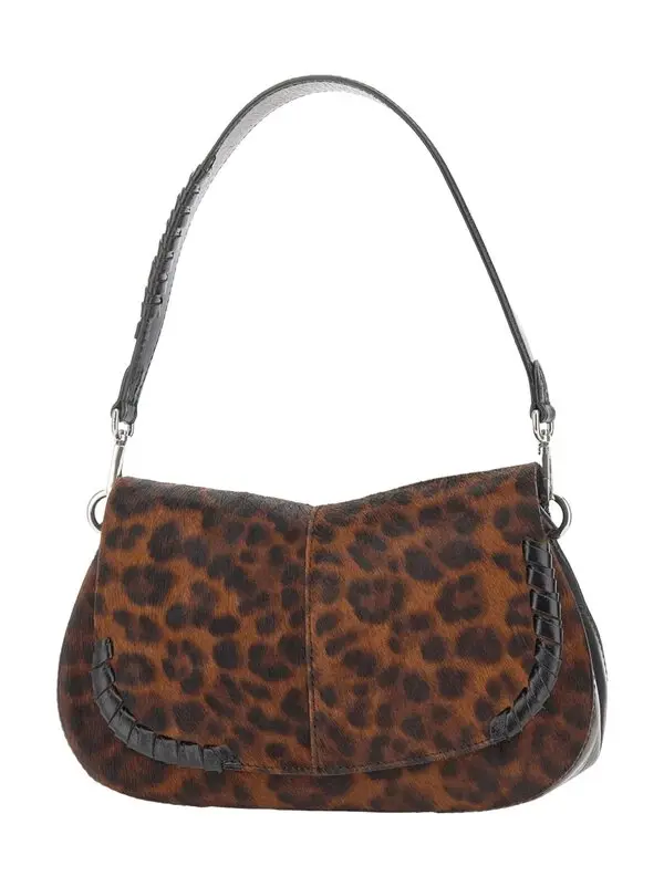 GIANNI CHIARINI Helena Round Shoulder Bag - Brown