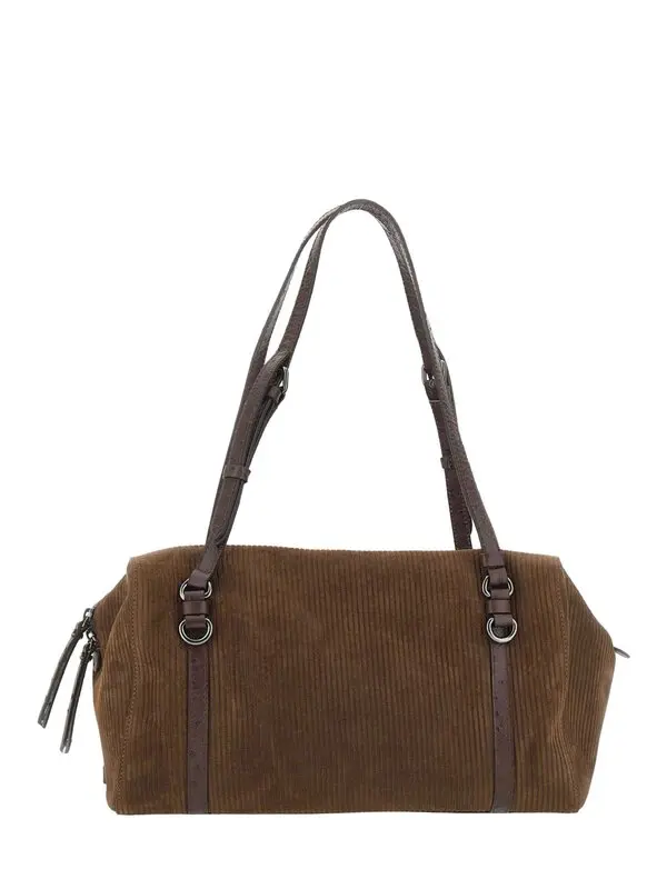 GIANNI CHIARINI Double-handled Shoulder Bag - Brown