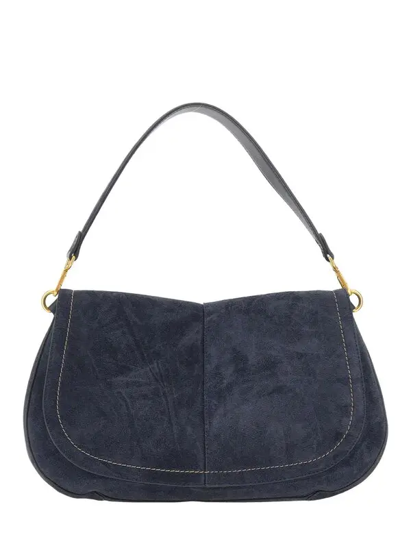GIANNI CHIARINI Flap Shoulder Bag - Black