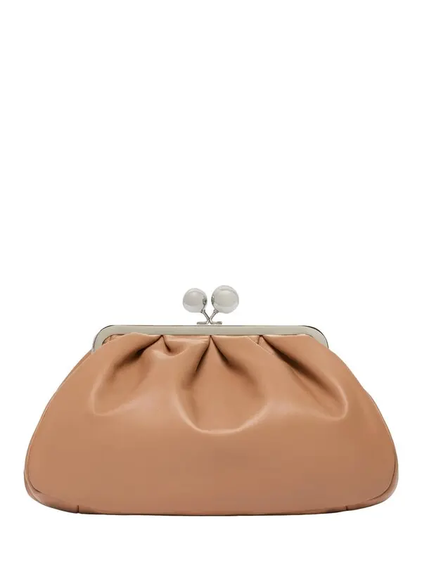 Max Mara Medium Pasticcino Clutch Bag - Nude