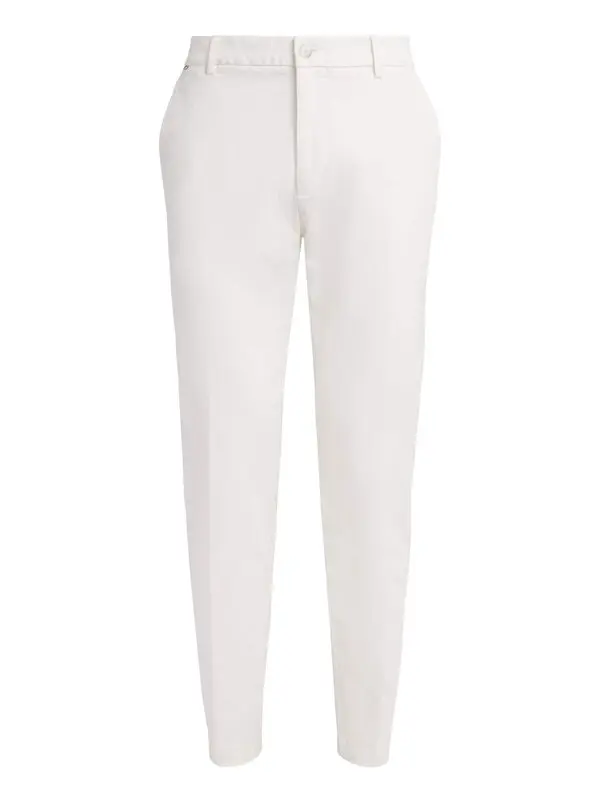 BOSS Stretch-cotton Trousers - White