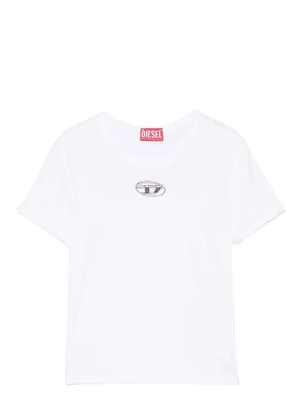 DIESEL® T-uncutie-long-od T-shirt - White