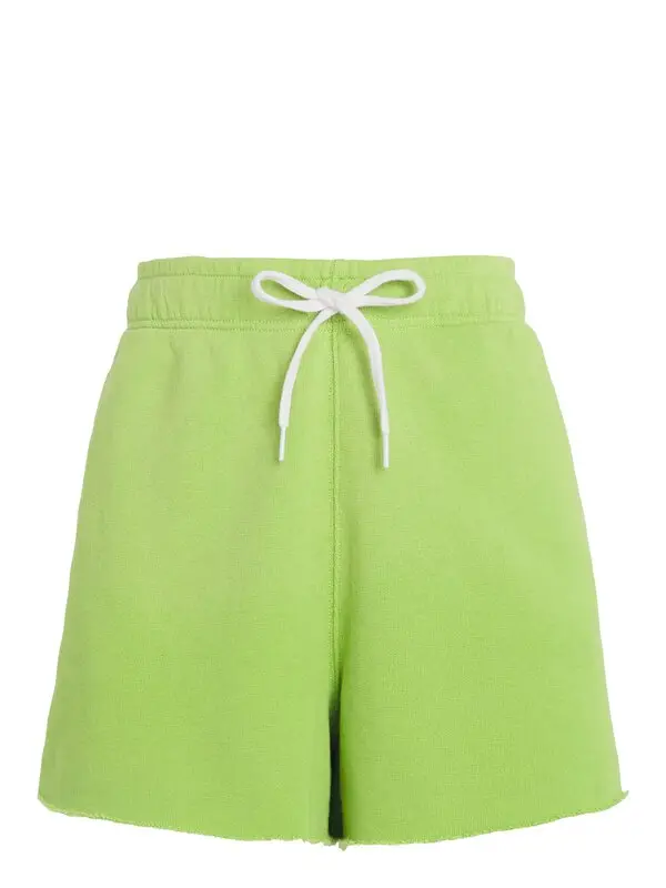 Polo Ralph Lauren Fleece Cut-off Shorts - Green