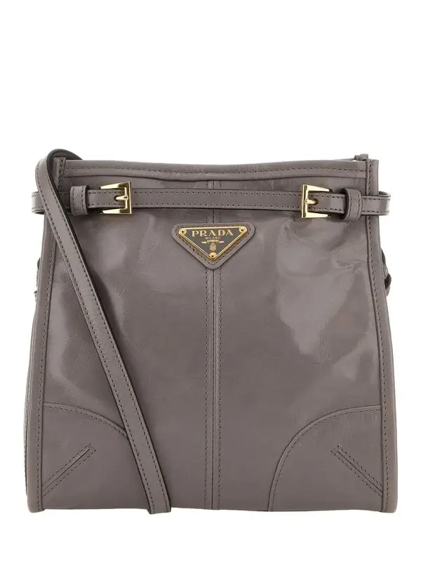 Prada Bonnie Mini Crossbody Bag - Gray