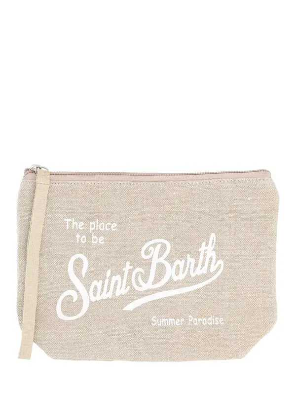 MC2 SAINT BARTH Pochette Aline - Beige