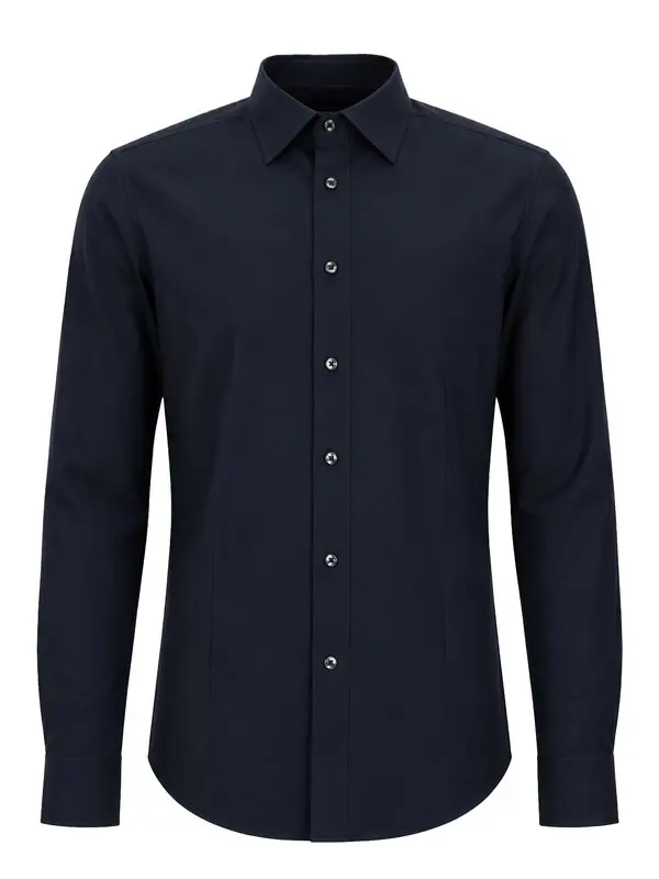 Brian Dales Camicia In Cotone - Blue