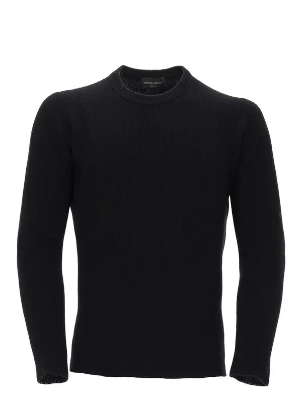 ROBERTO COLLINA Cashmere Sweater - Black
