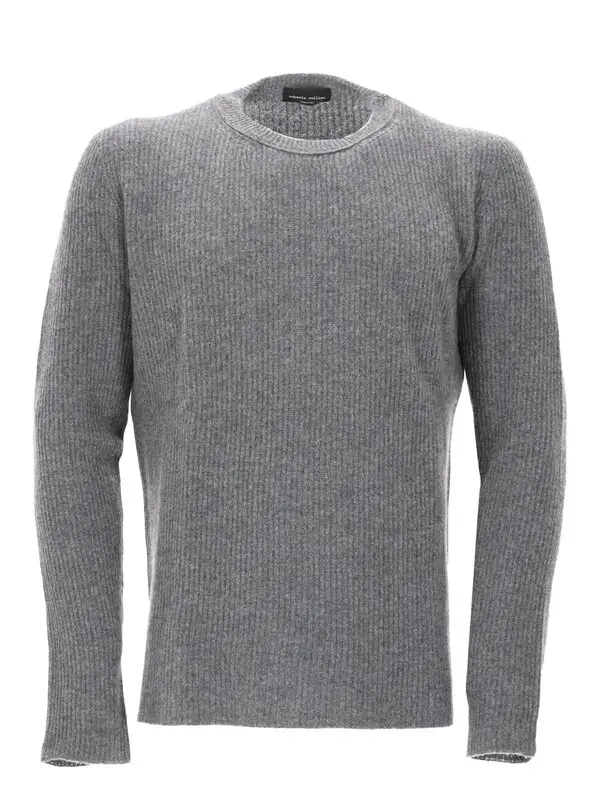 ROBERTO COLLINA Cashmere Sweater - Grey