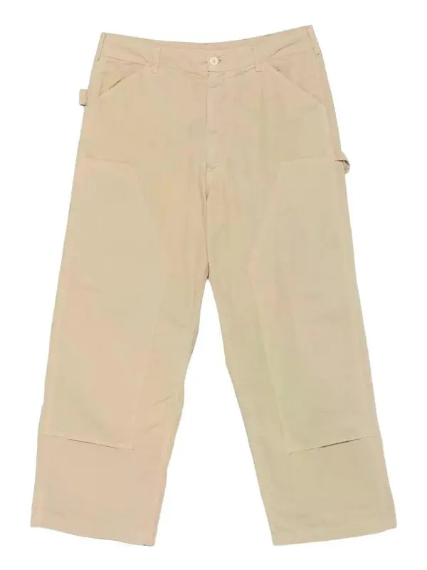 ROY ROGER'S Patch-pocket Ripstop Trousers - Neutrals