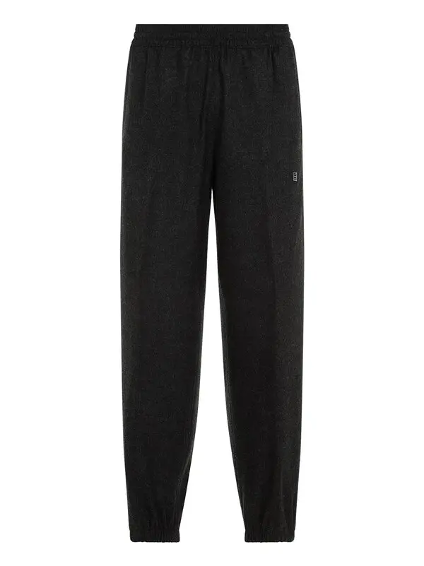 Givenchy Virgin Wool Jogger Pants - Gray