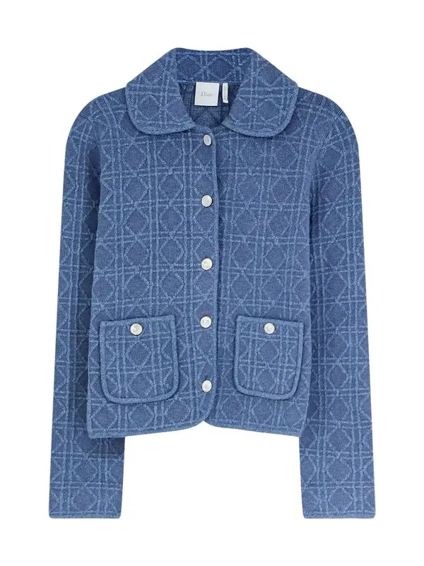 Dior Macrocannage Regular Fit Blazer - Multicolor